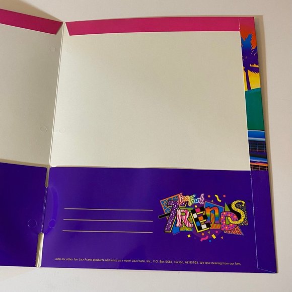 Lisa Frank | Office | Vintage Lisa Frank 989 Classic Car Trends Folder ...
